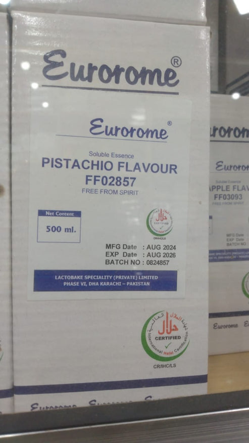 Eurorome - Pistachio Flavor - FF02857 - Soluble Essence - 500ml ...