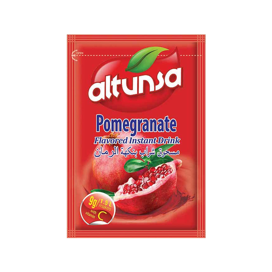Altunsa - Pomegranate - Flavoured Instant Powder Drink - 9 GM Sachets ...
